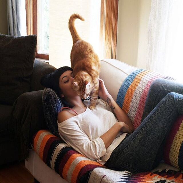 Photographer Captures the Adorable Moments Between Girls and Their Cats ...