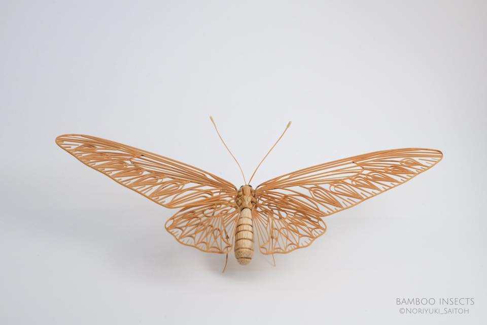 Japanese Artist Creates Incredibly Intricate Life-Size Insects From ...