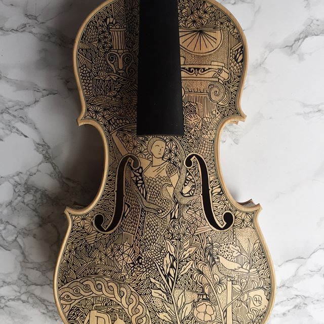 These Amazing Illustrated Violins Will Make You Want to Learn to Play ...