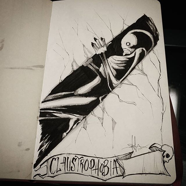 Artist Delivers Haunting Illustrations of Phobias and Fears - PlayJunkie