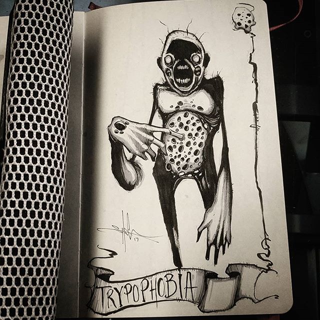 Artist Delivers Haunting Illustrations of Phobias and Fears - PlayJunkie