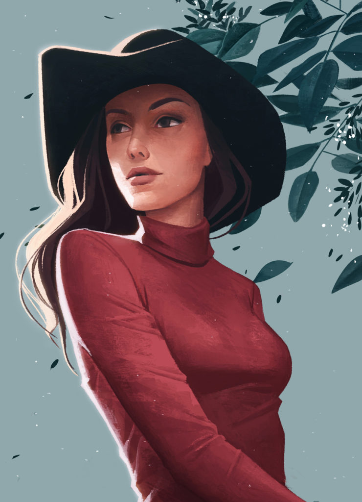 Artist Creates These Pretty and Quirky Portrait Illustrations - PlayJunkie