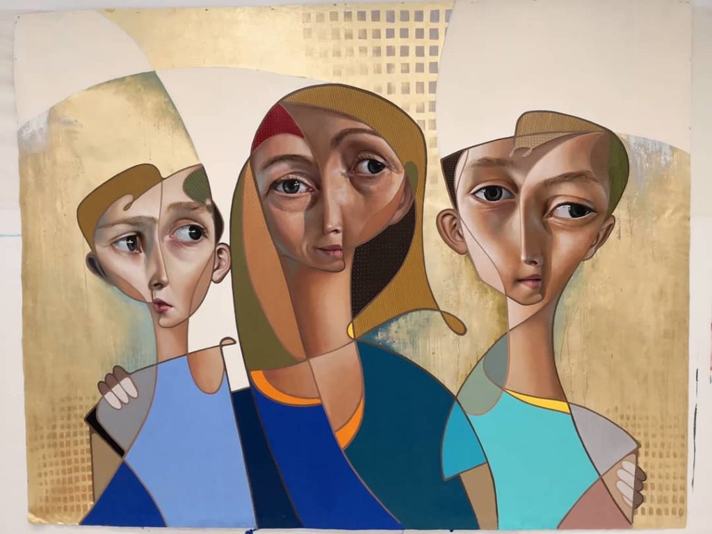 Spanish Artist Combines Cubism and Realism Into Intriguing Art Style ...