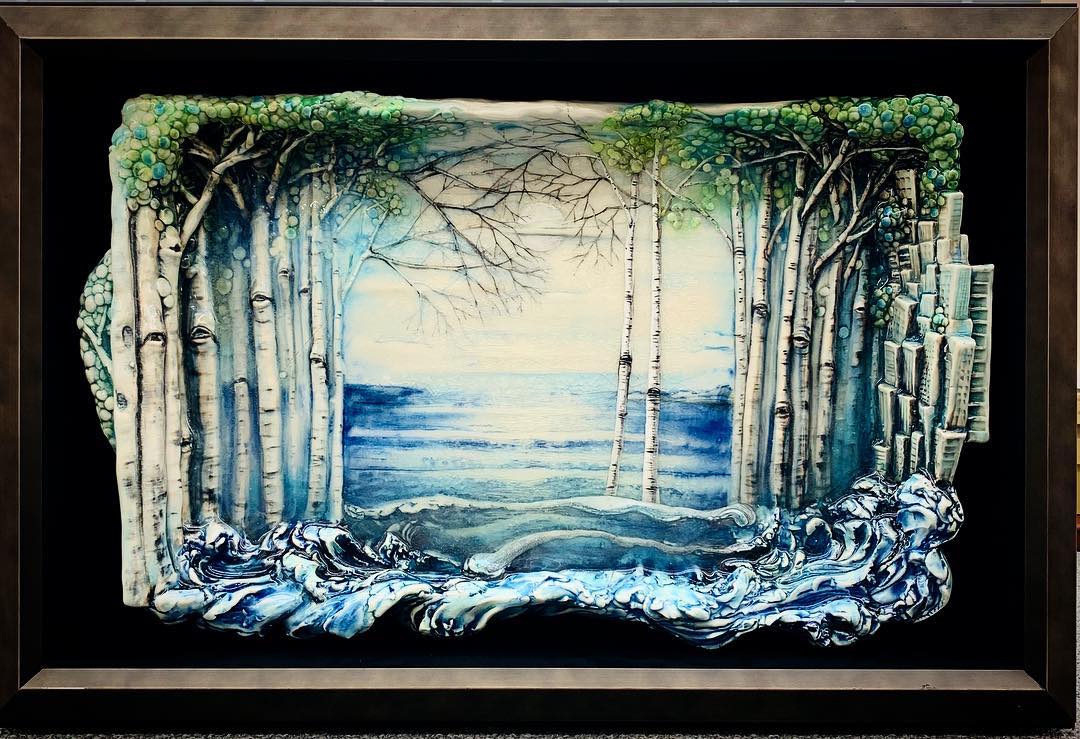 Sculptor Uses Multilayered Techniques to Create Beautiful Woodlands ...