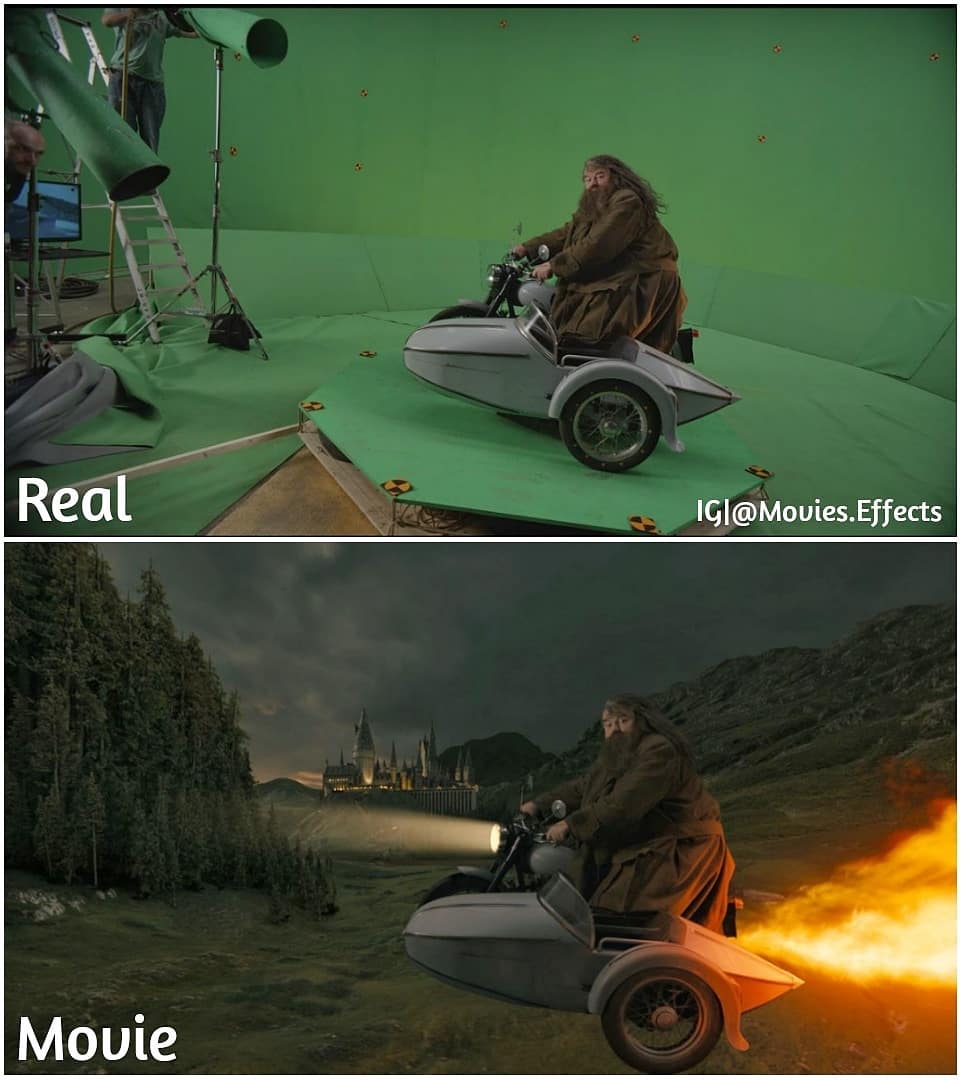 Before and After CGI Shots of Hollywood Films - PlayJunkie Before and After CGI Shots of Hollywood Films - PlayJunkie