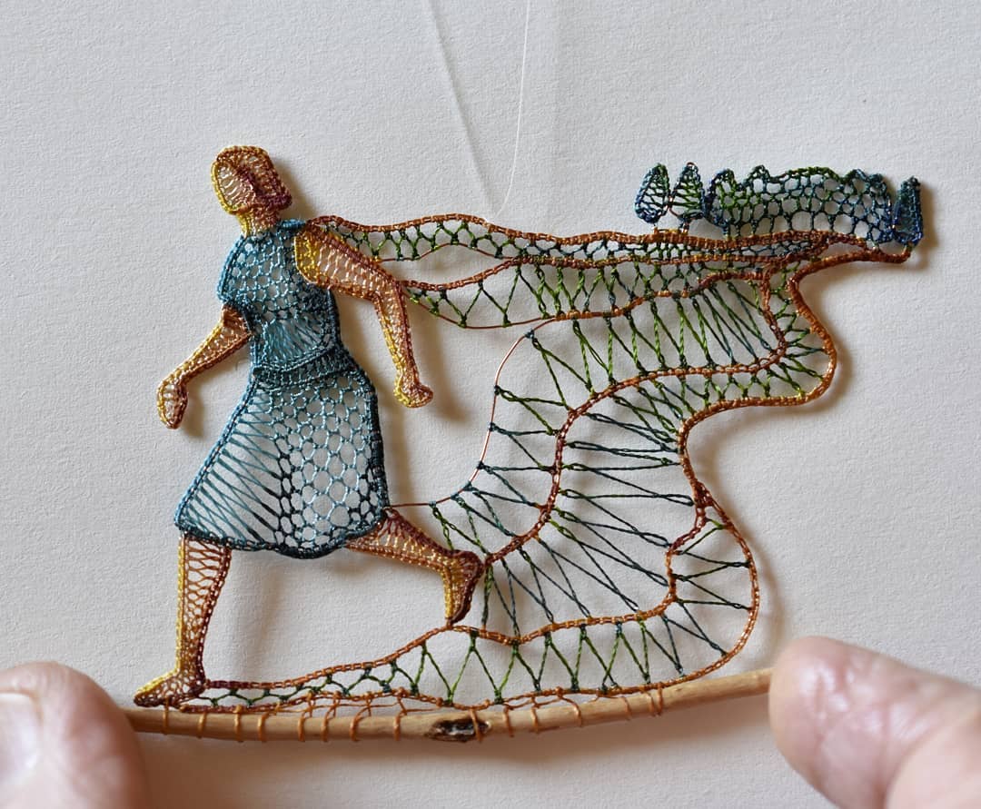 These Embroidered Pieces of Art Call to Mind a Simpler Time - PlayJunkie
