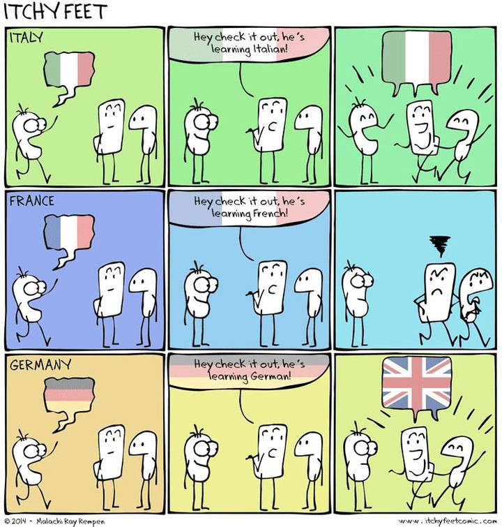 Hilarious Illustrates Show the Distinction Between Different Countries ... Hilarious Illustrates Show the Distinction Between Different Countries ...