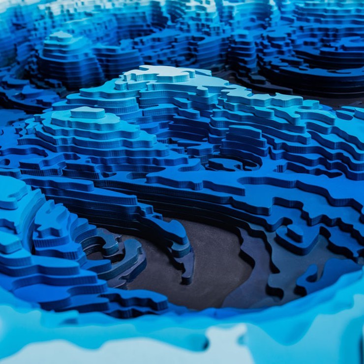 Artist Creates Topography-Inspired Portraits and Each Has Up to 2500 ...