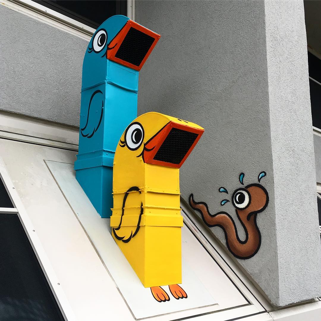 Tom Bob Turns Boring Street Objects to Fun Artwork - PlayJunkie