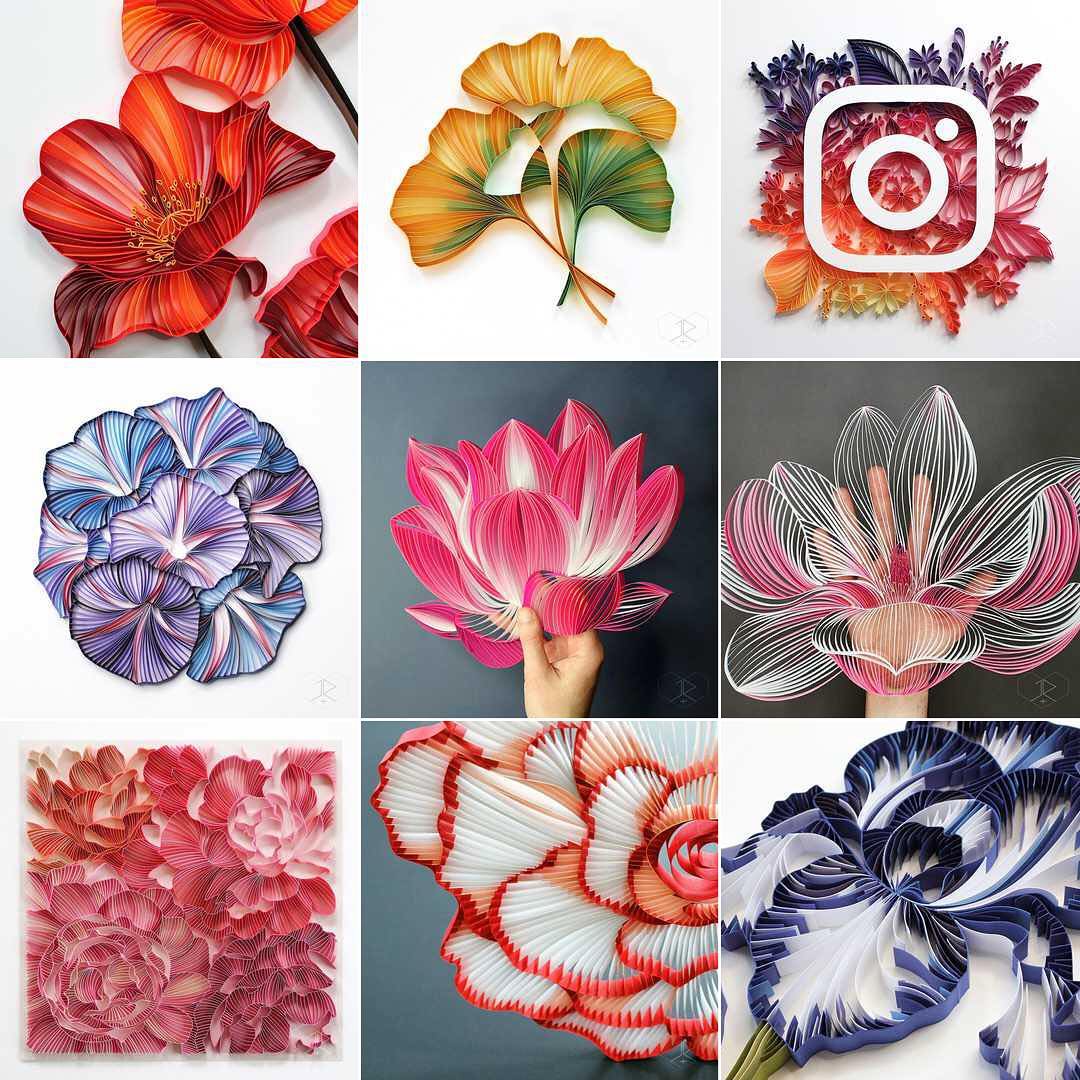Incredible Paper Art Inspired by Plant and Flower Motifs - PlayJunkie