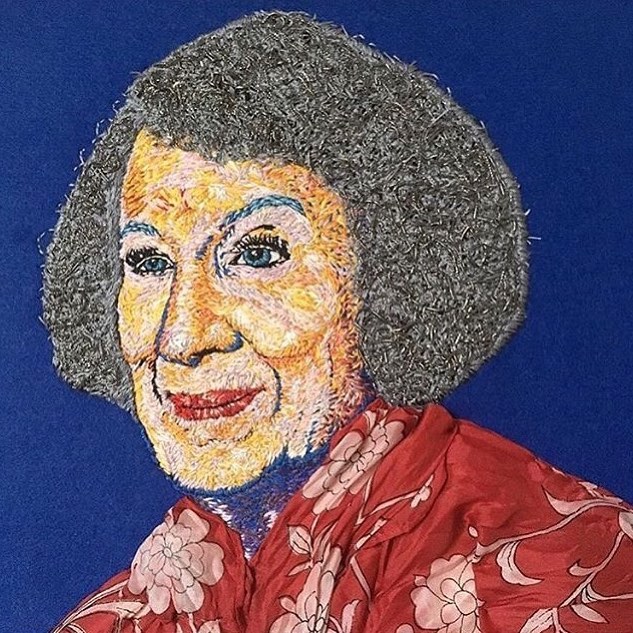 Artist Creates Stunning Embroidered Portraits - PlayJunkie