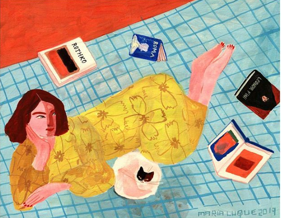 Fall in Love with Color Through María Luque's Illustrations - PlayJunkie