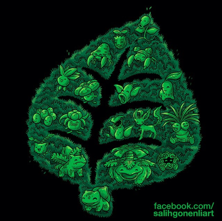 Artist Arranges Pokémon Characters According to Their Element - PlayJunkie