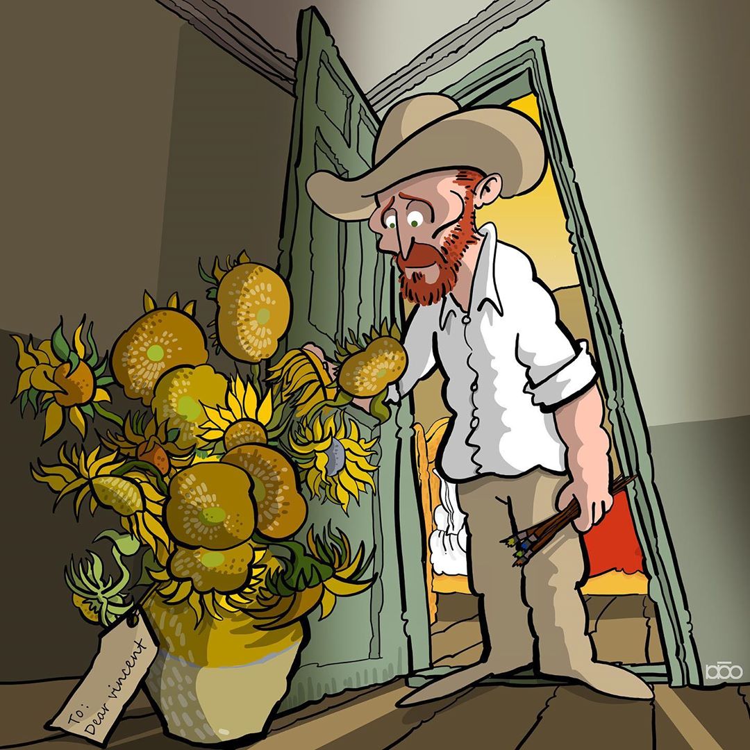 Iranian Artist Turn His Favorite Painter's Life Into a Comic - PlayJunkie