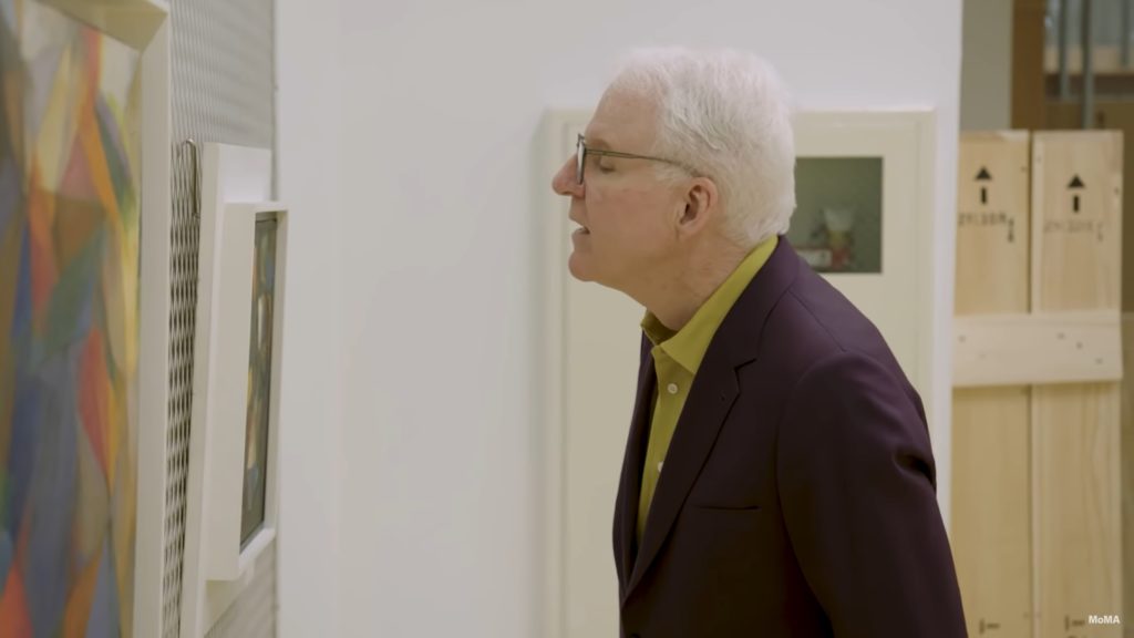 Steve Martin on How He Looks at Abstract Art - PlayJunkie