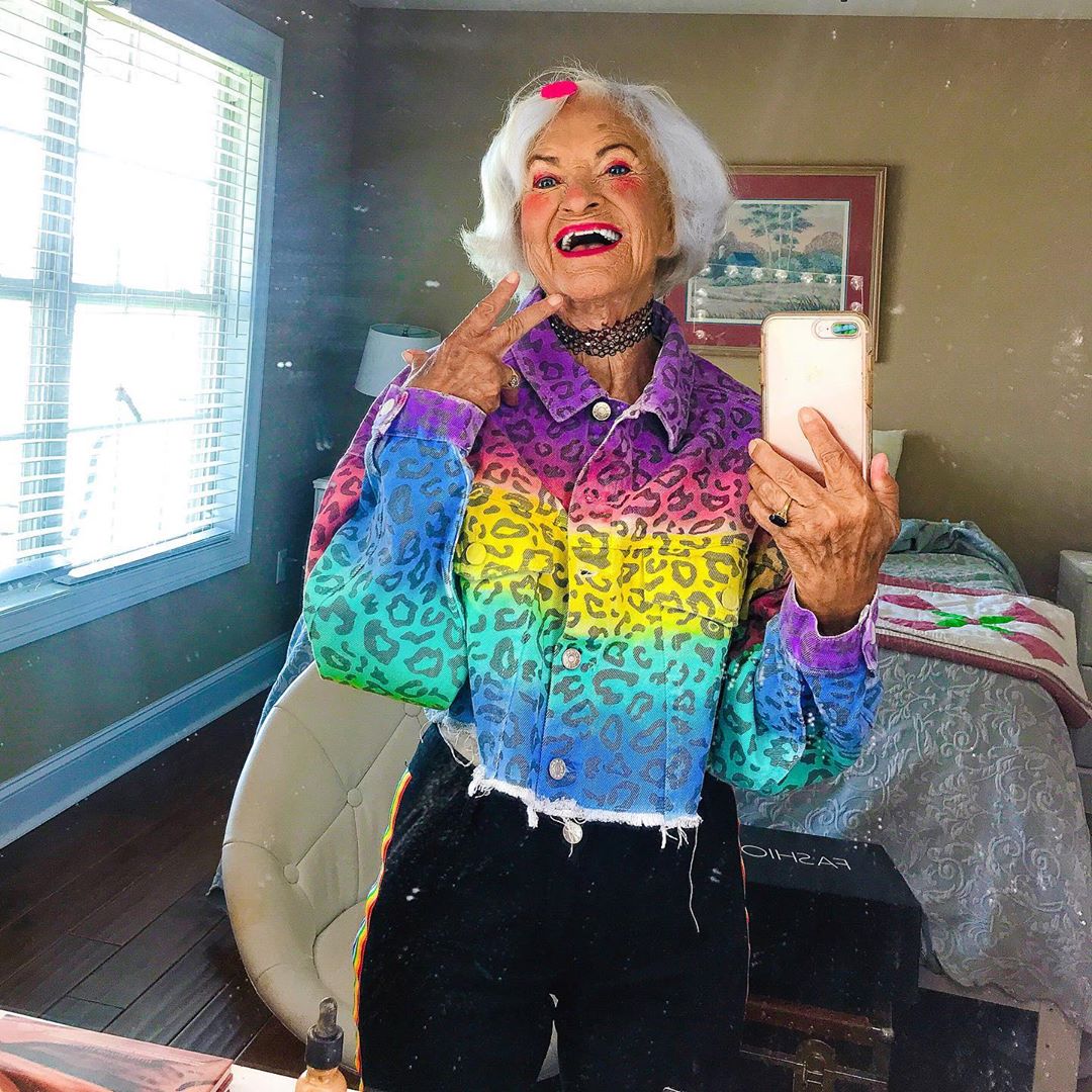 This Rebel Grandma is Dominating Instagram - PlayJunkie