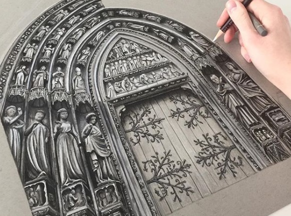 Impressive Drawings Of Europe's Most Famous Buildings - PlayJunkie