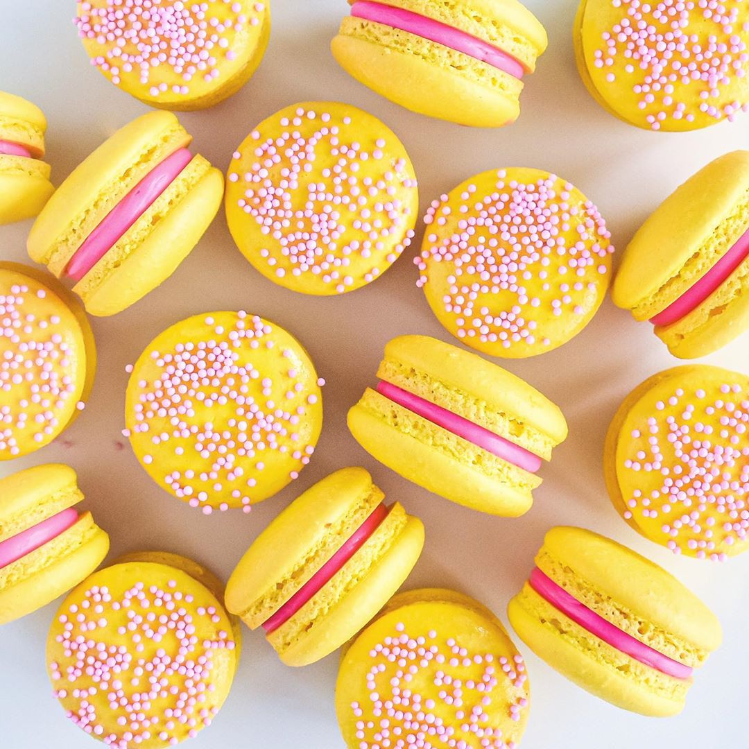 Stay Sweet Macarons are Filled with Sprinkles and Love