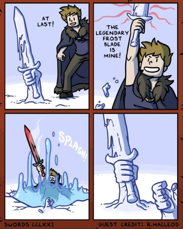 This Cartoon About Swords is Hilarious - PlayJunkie