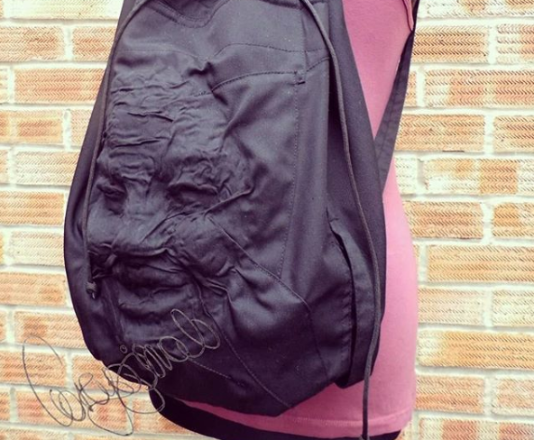 Artist Creates Bags With Scary Faces On Them - PlayJunkie