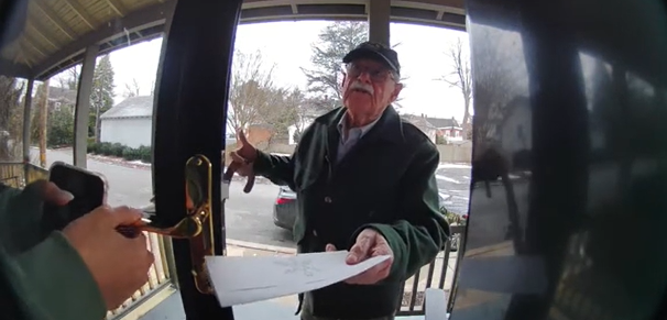 87-Year-Old Goes Viral for Hand-Delivering Party Invitations to His ...